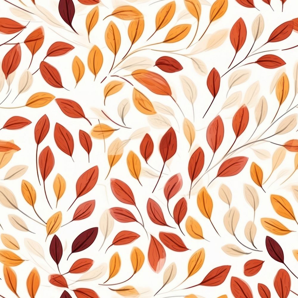 Fall leaves pattern backgrounds repetition. | Premium Photo ...