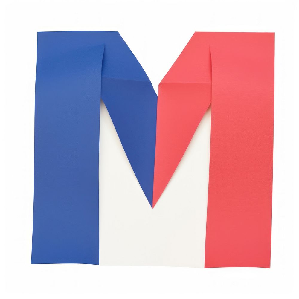 Letter M cut paper text | Premium Photo - rawpixel