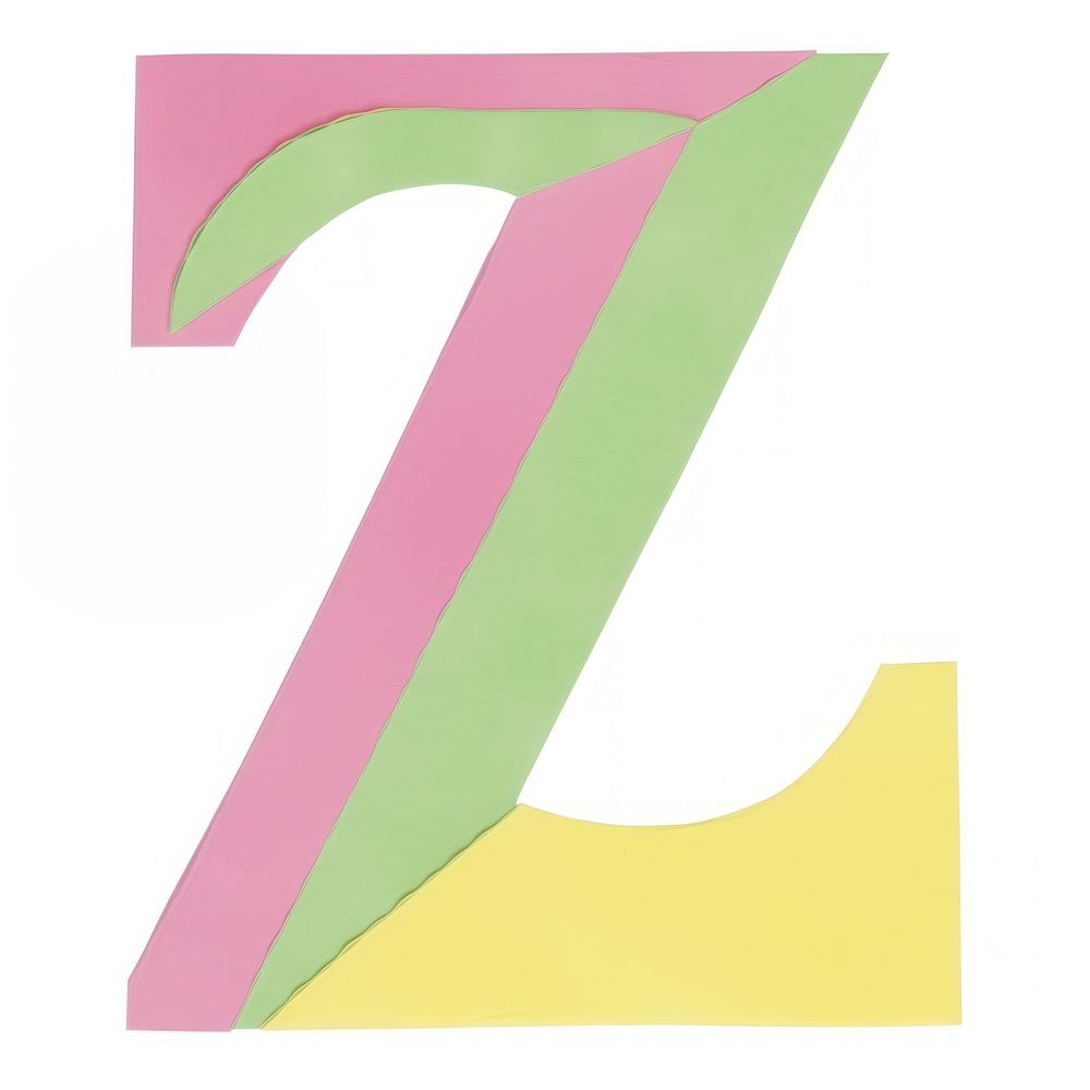 Letter Z cut paper text | Premium Photo - rawpixel