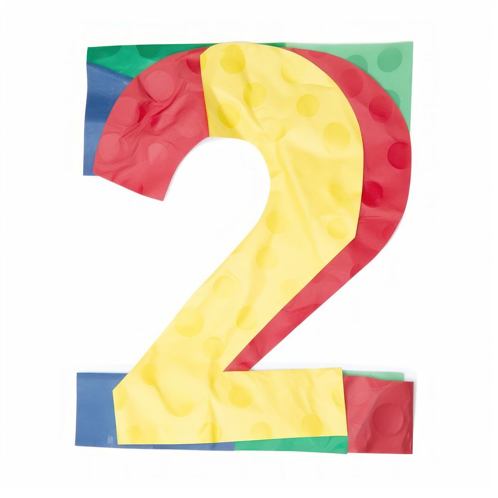 Number letter 2 cut paper | Premium Photo - rawpixel