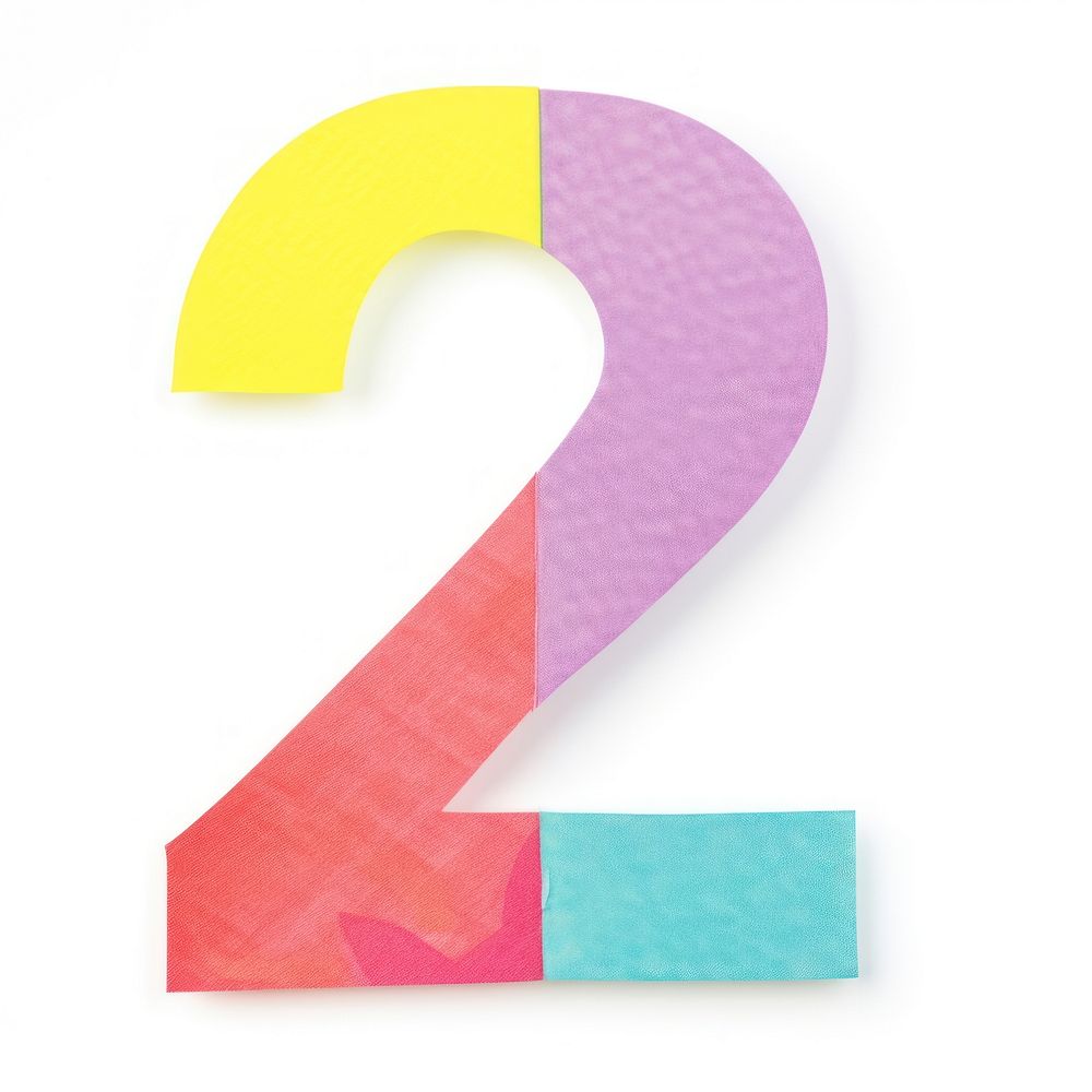 Number letter 2 cut paper | Premium Photo - rawpixel