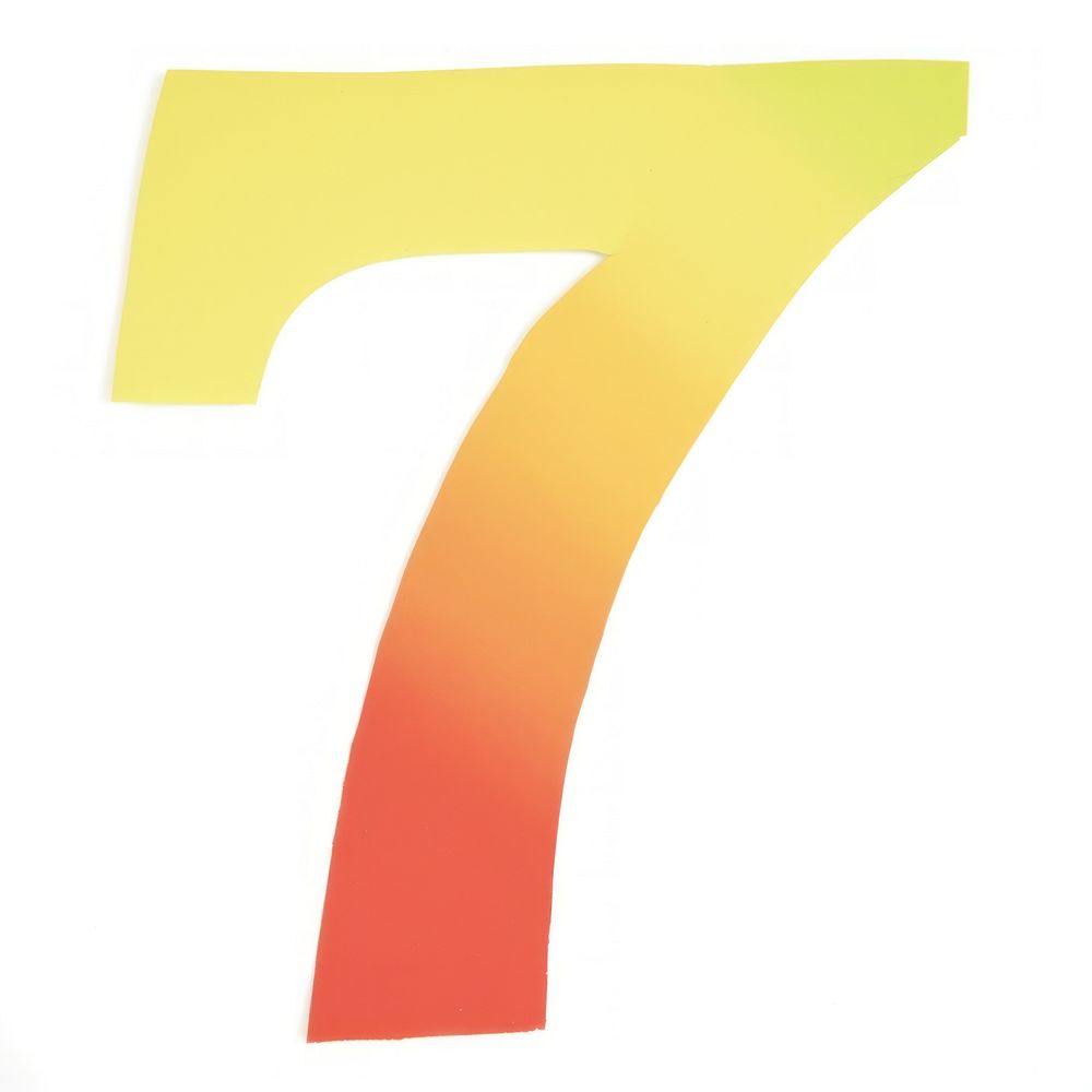 Number letter 7 cut paper | Premium Photo - rawpixel