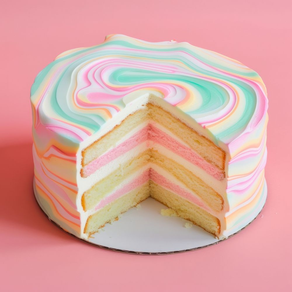 Op art style wadding cake | Free Photo - rawpixel