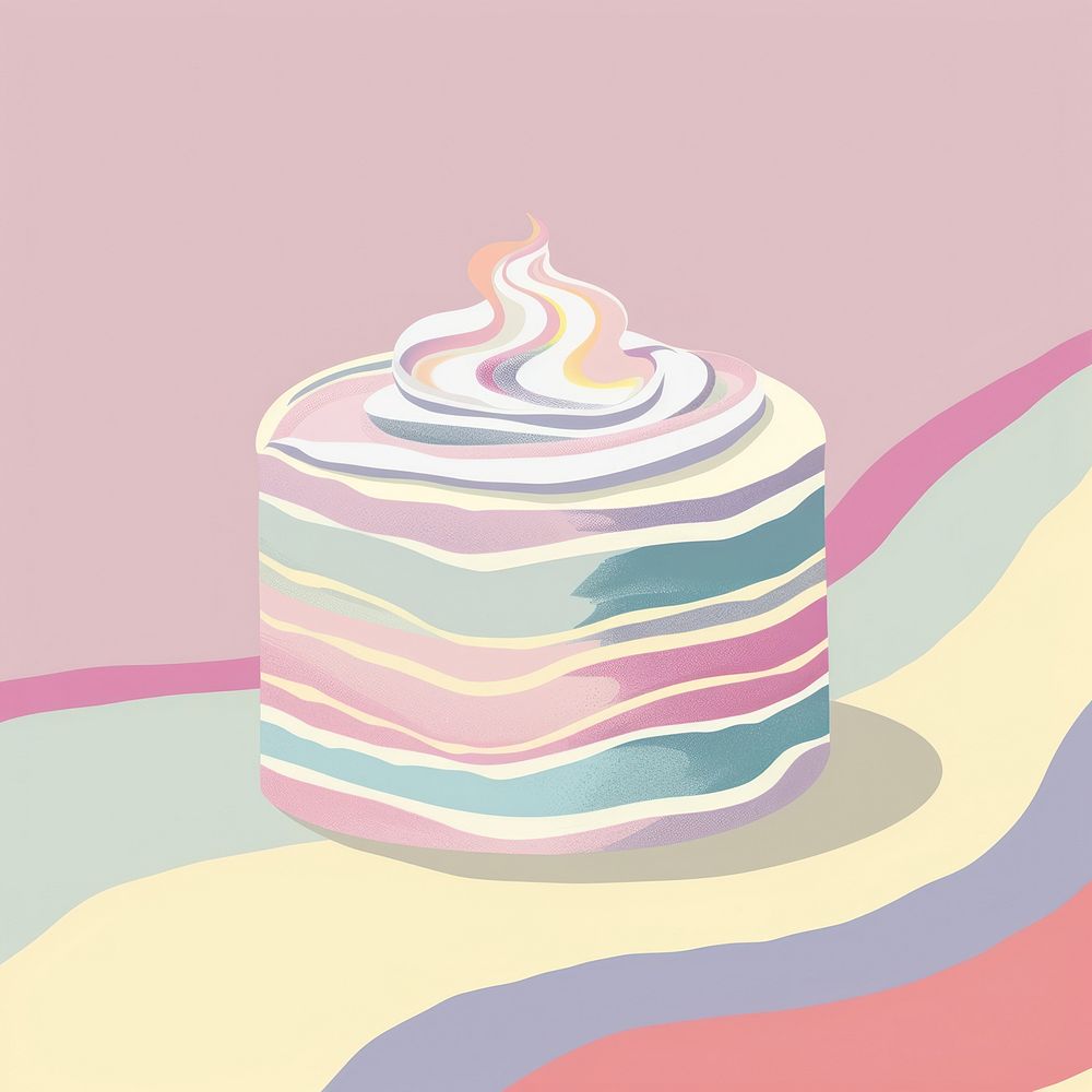 Op art style wadding cake | Premium Photo Illustration - rawpixel