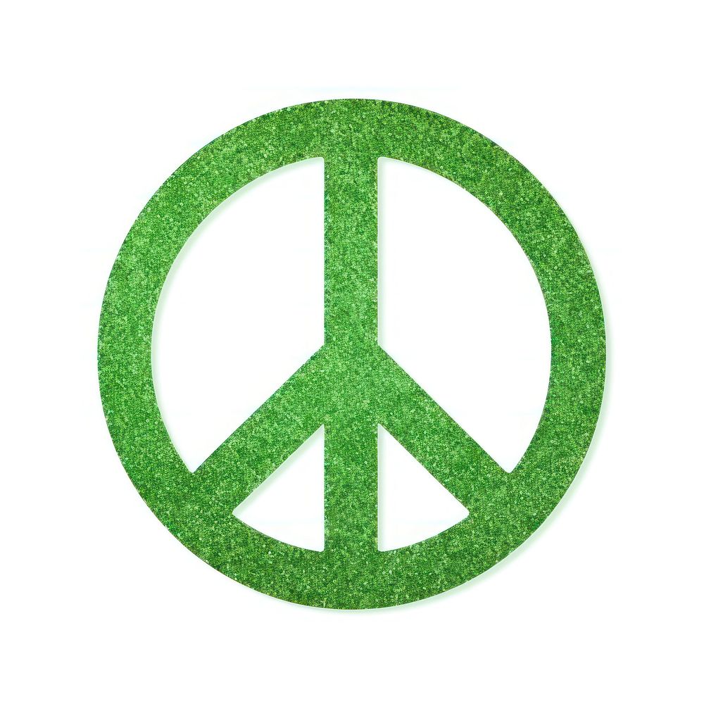 Green peace sign icon symbol | Premium Photo Illustration - rawpixel
