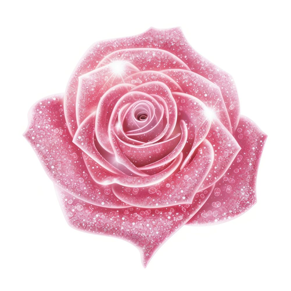 Pink rose icon flower petal | Free Photo Illustration - rawpixel