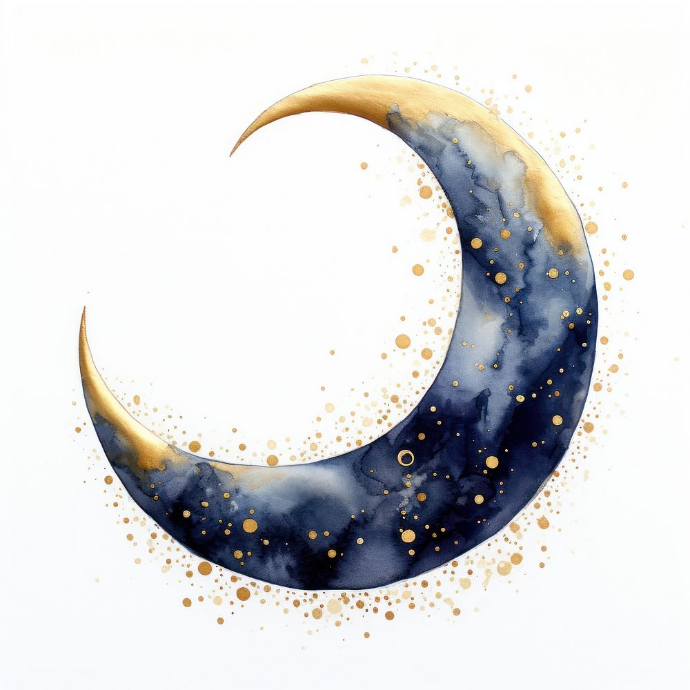Indigo moon astronomy nature night. | Premium Photo Illustration - rawpixel