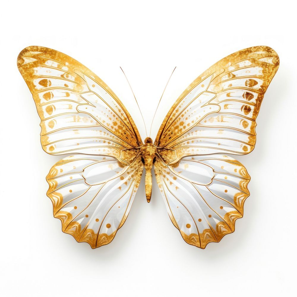 Shiny golden butterfly animal insect | Premium Photo - rawpixel