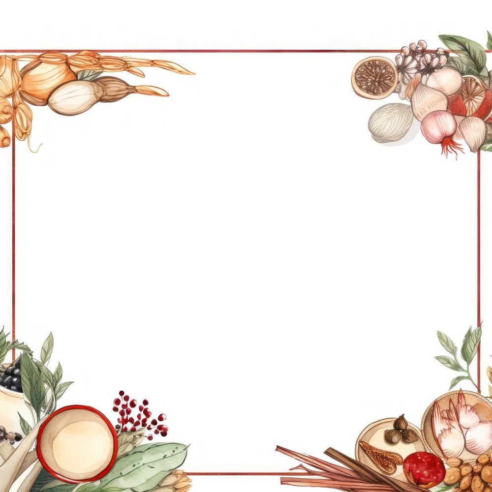 Chinese food border frame celebration | Free Photo Illustration - rawpixel