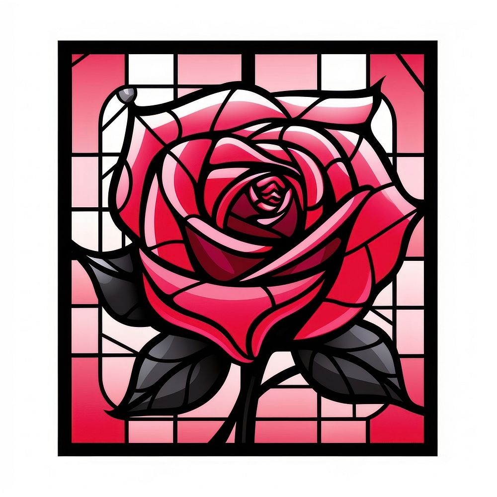 blank shocking pink rose frame | Premium Photo Illustration - rawpixel