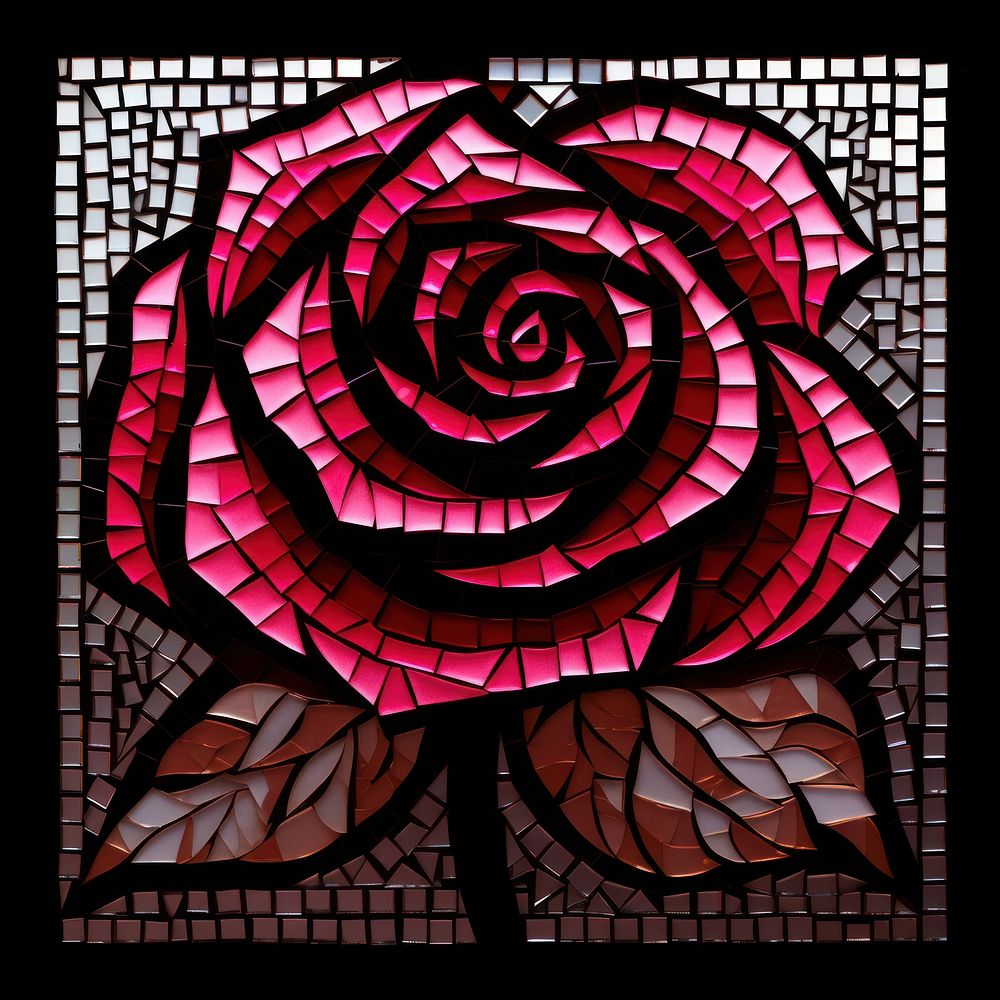 blank shocking pink rose frame | Premium Photo Illustration - rawpixel