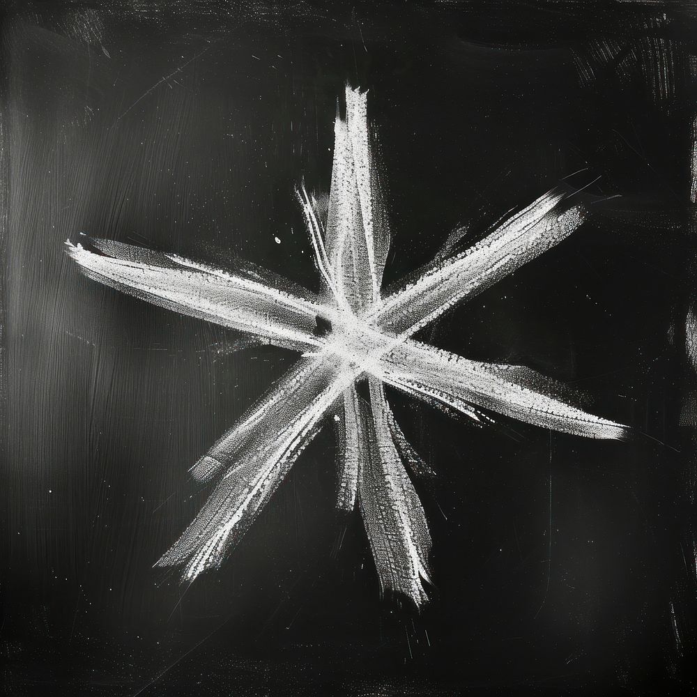 White chalk drawing star texture | Premium Photo - rawpixel
