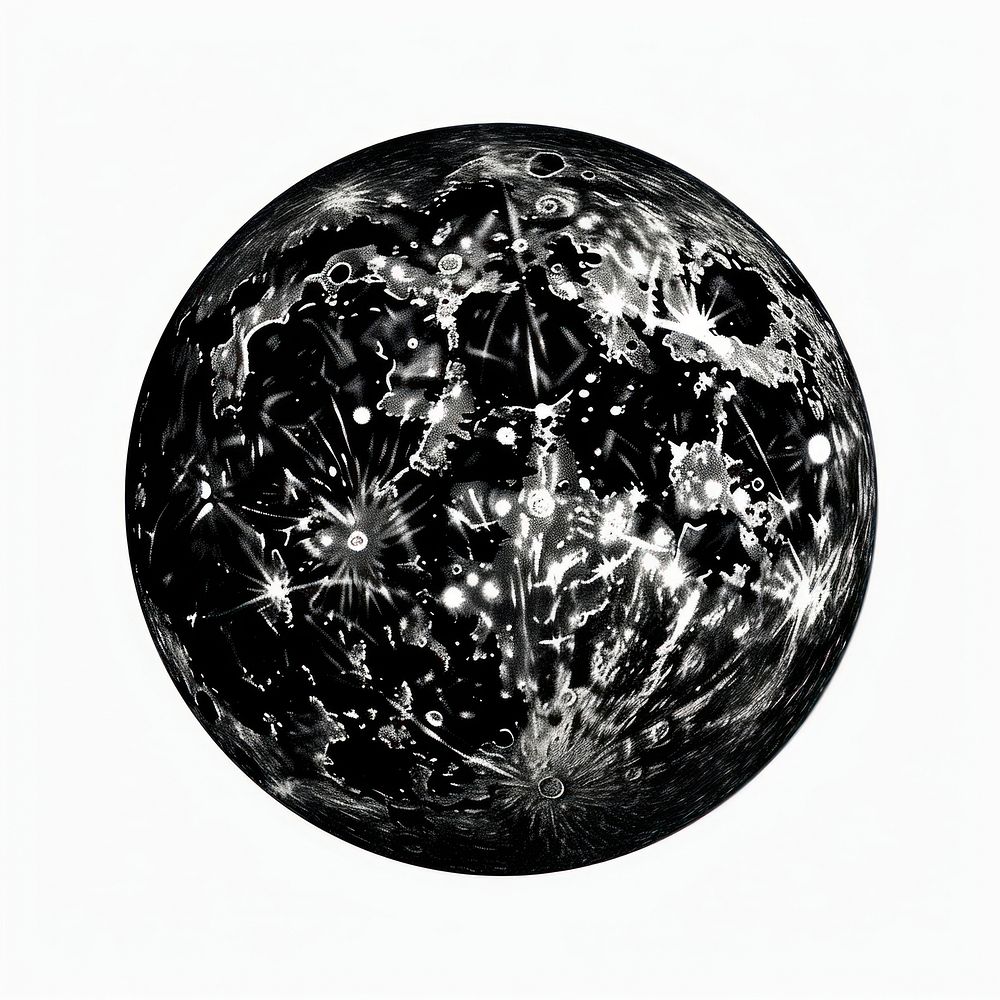 Moon astronomy sphere planet. | Premium Photo Illustration - rawpixel