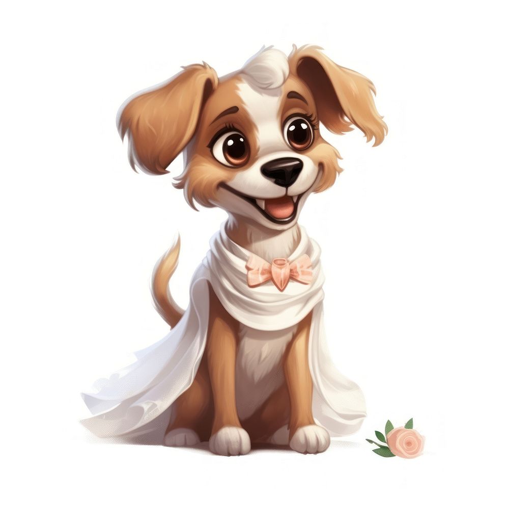 Animal dog figurine cartoon | Free Photo Illustration - rawpixel