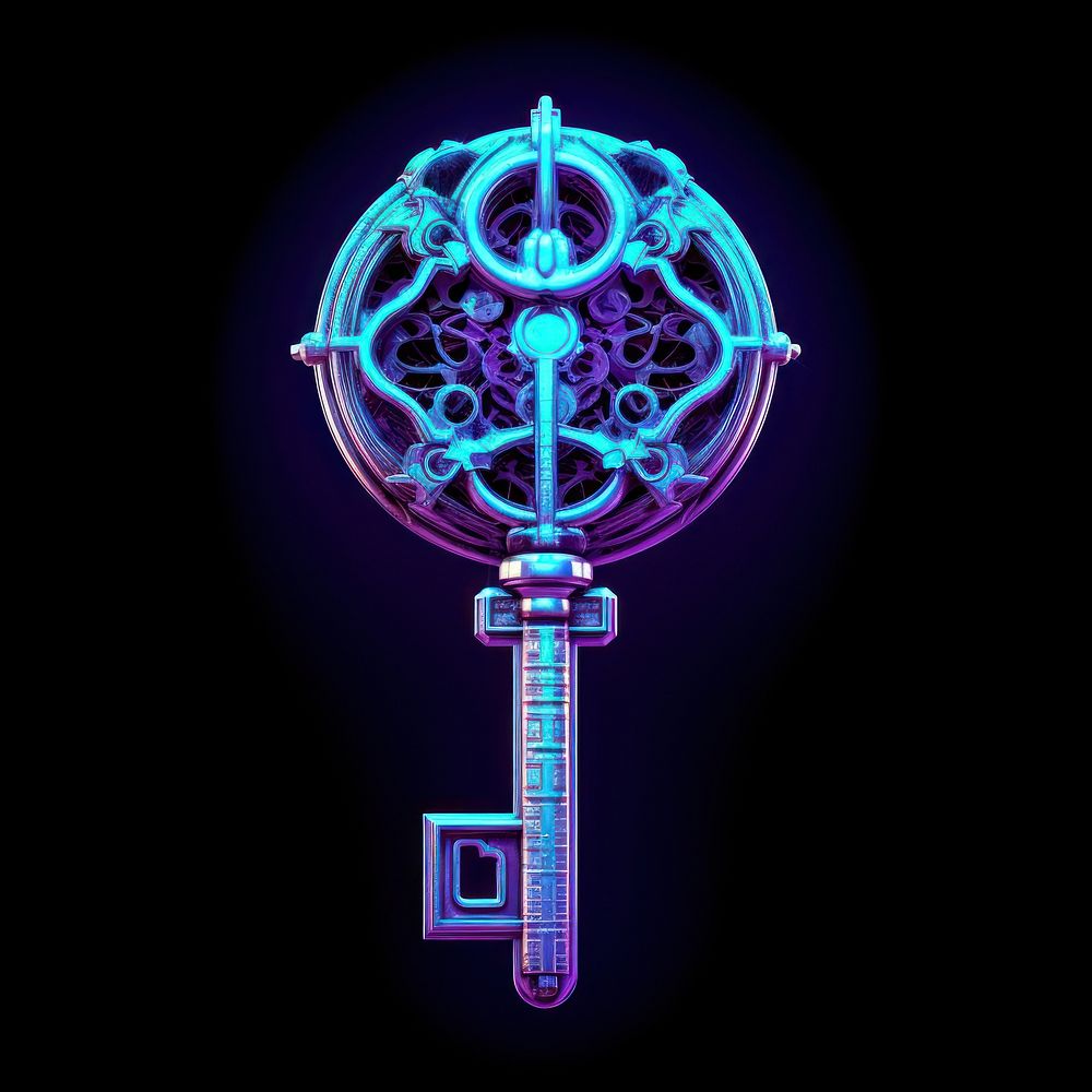 Key key technology darkness. | Premium Photo Illustration - rawpixel