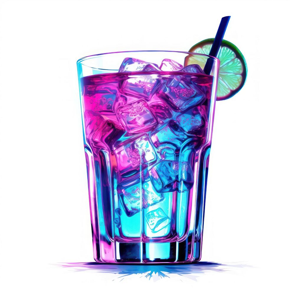Cocktail cocktail purple drink. | Premium Photo Illustration - rawpixel