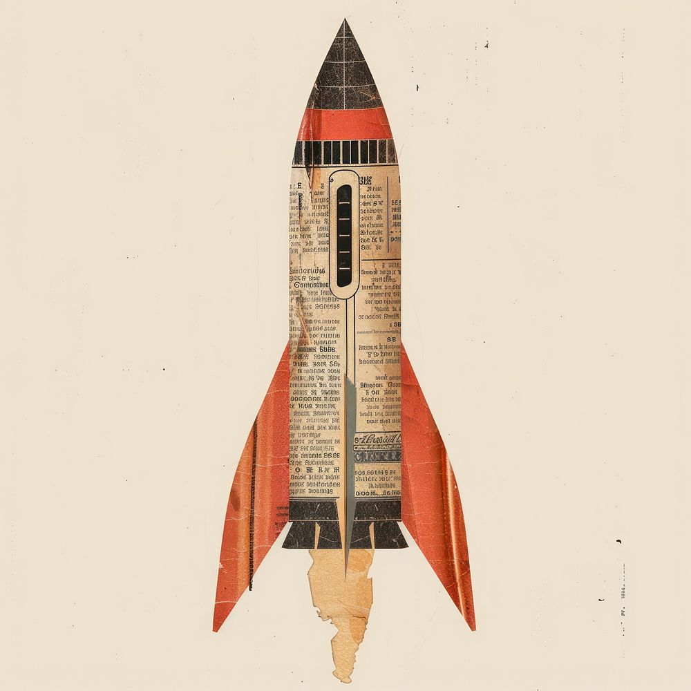 Ephemera paper rocket missile architecture | Free Photo Illustration ...