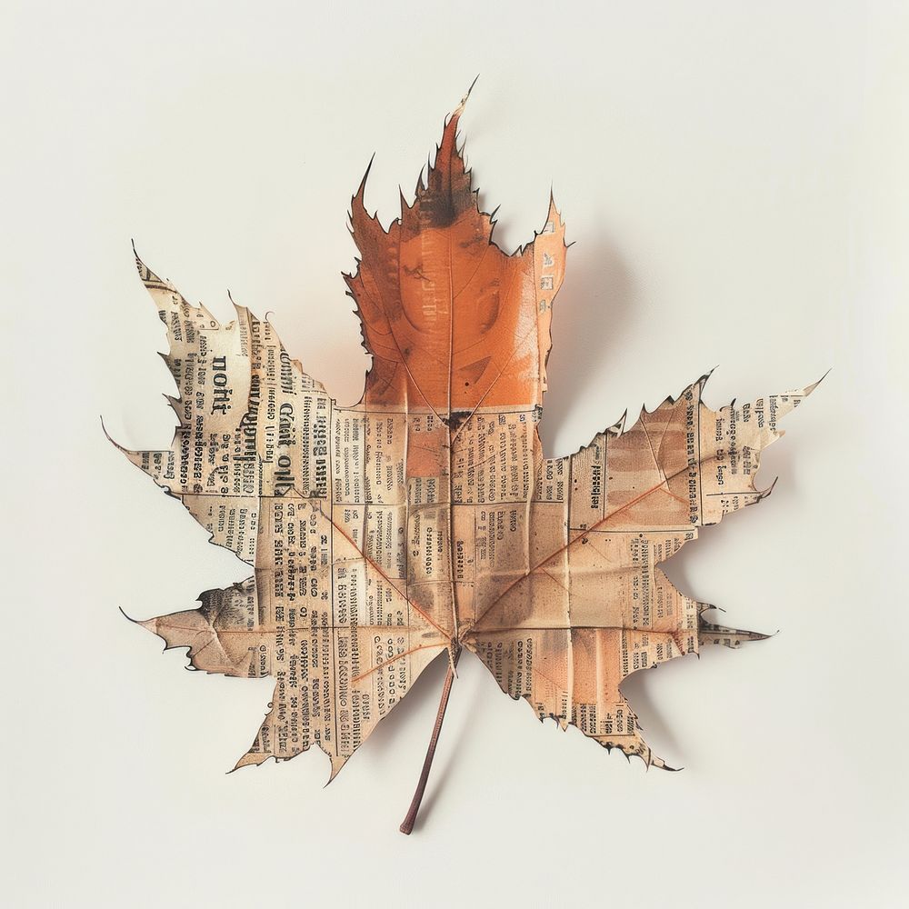 Paper autumn leaf maple plant | Premium Photo Illustration - rawpixel
