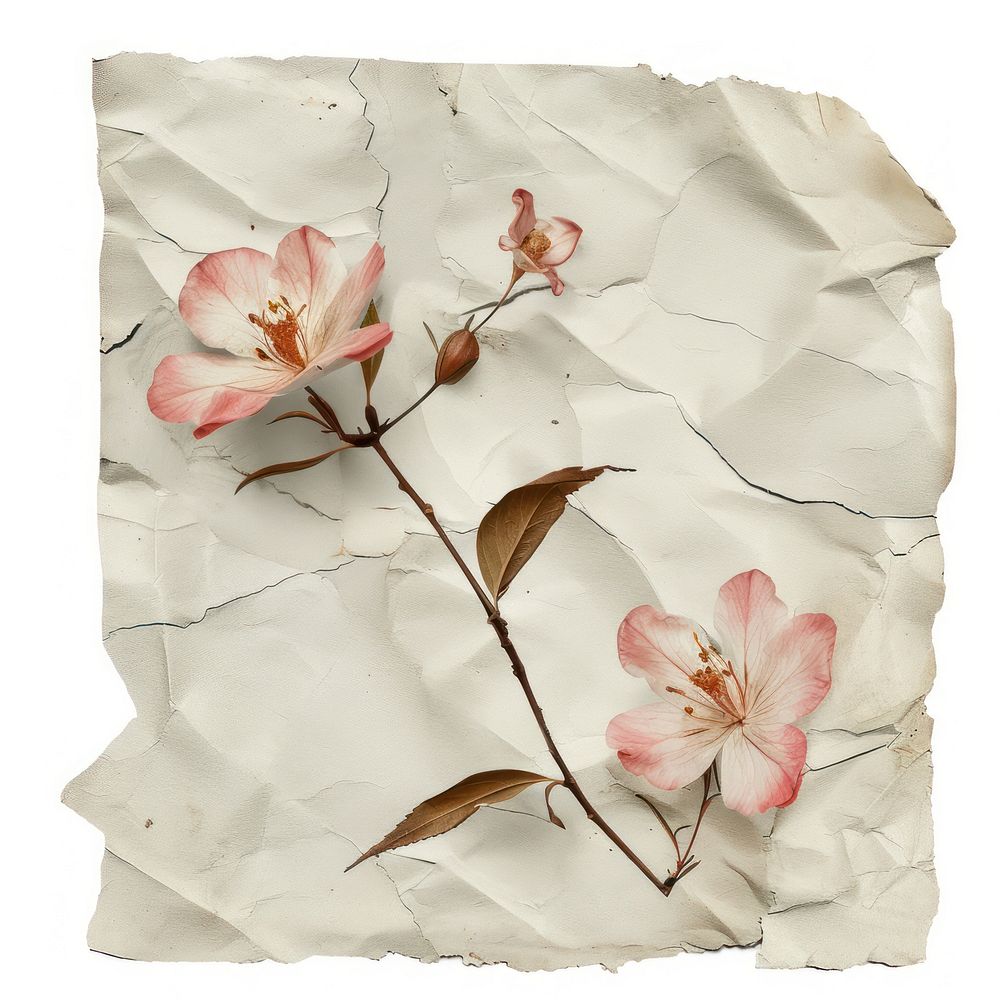 Illustration ripped paper flower petal | Free Photo - rawpixel