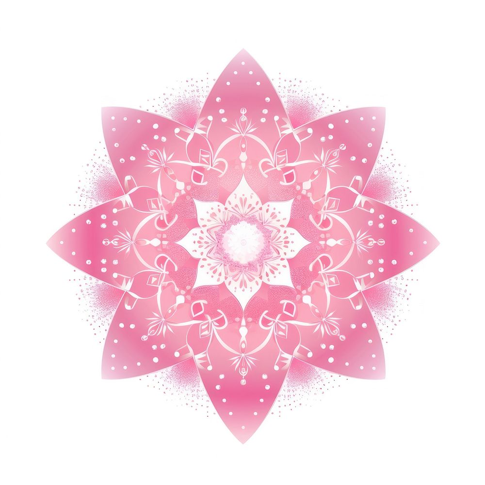 Pink mandala icon backgrounds pattern | Free Photo Illustration - rawpixel