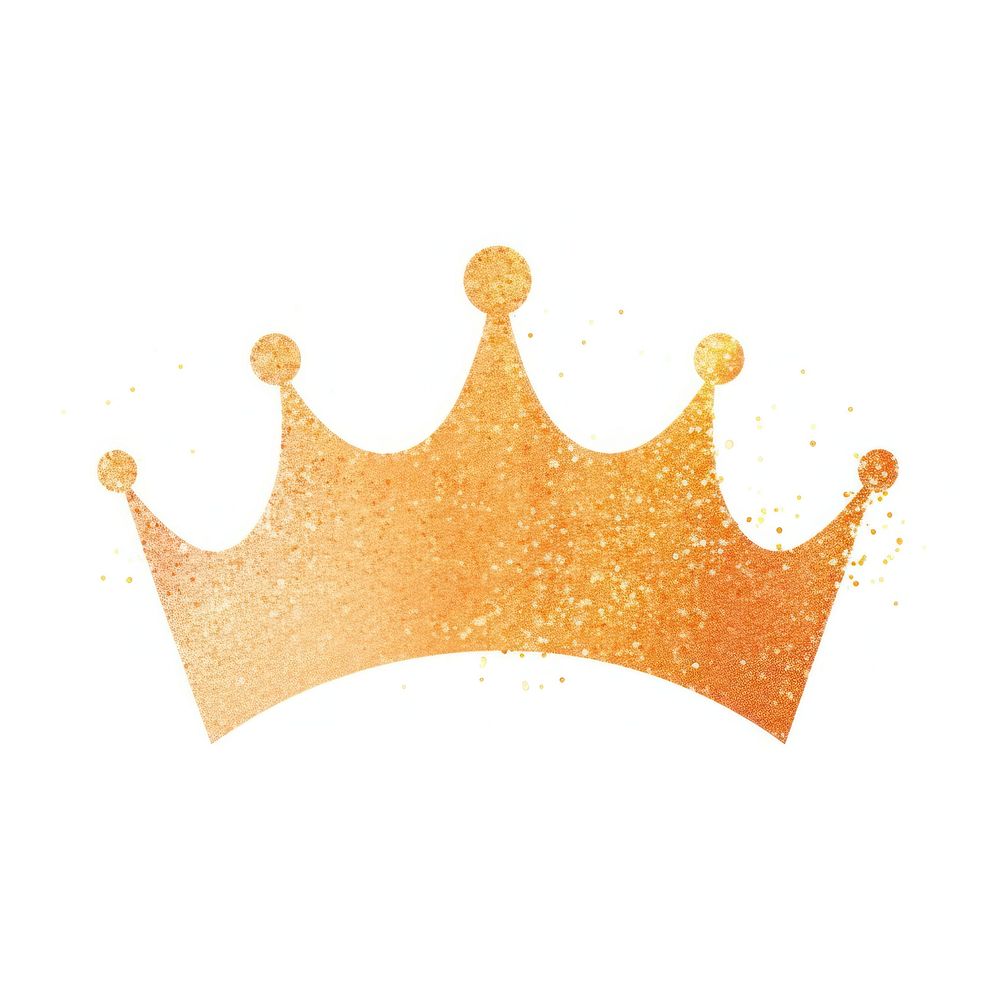 Orange crown icon white background | Free Photo Illustration - rawpixel
