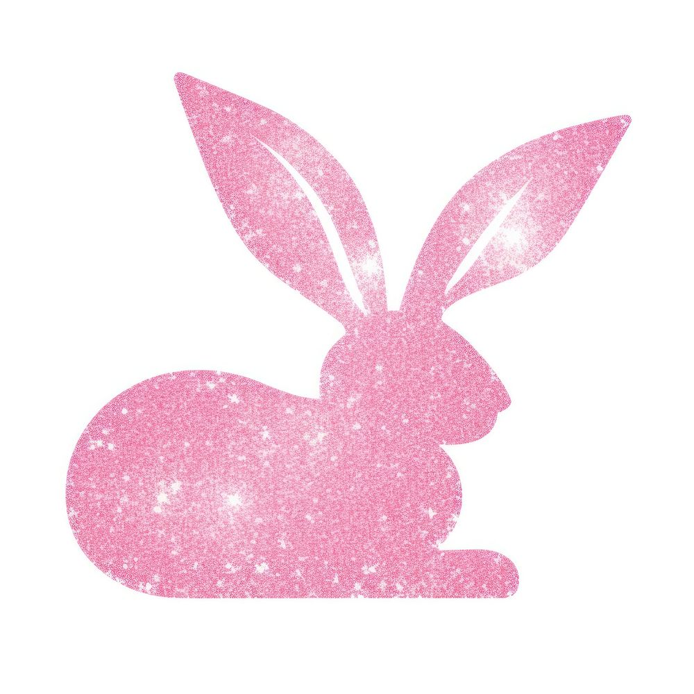 Pink rabbit icon rodent animal | Free Photo Illustration - rawpixel