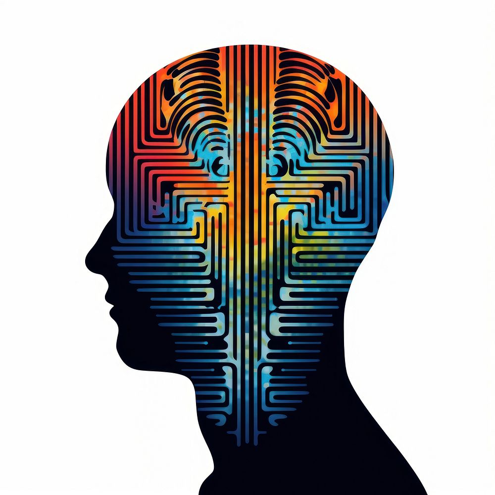 Human head art technology cyberspace | Premium Photo Illustration ...