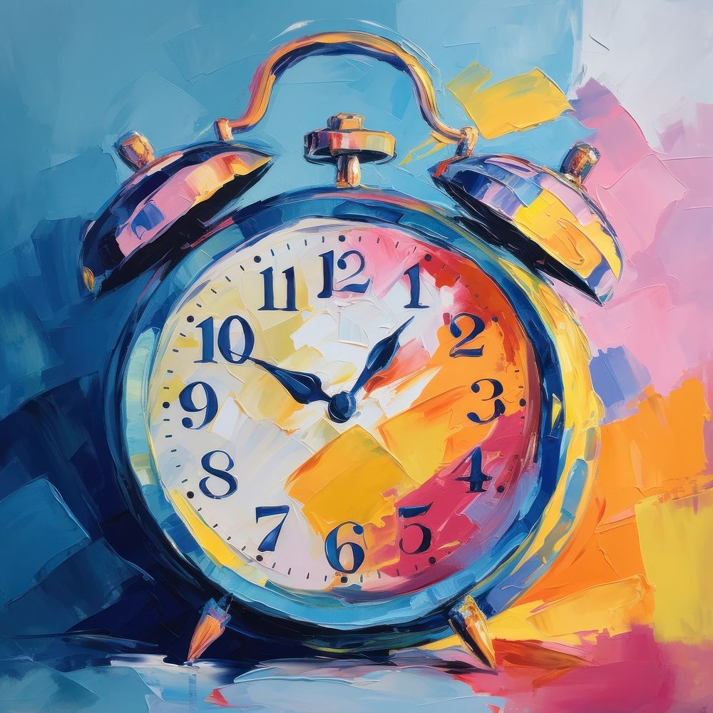 Clock painting accuracy deadline. | Free Photo Illustration - rawpixel