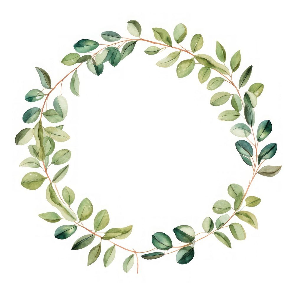 Coffee plant circle border wreath | Premium Photo Illustration - rawpixel