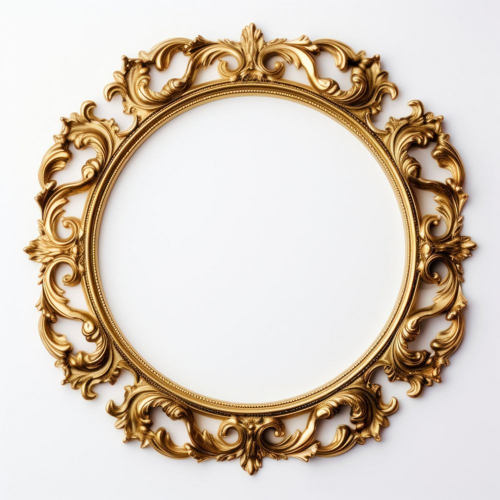 Baroque circle frame vintage jewelry | Free Photo - rawpixel