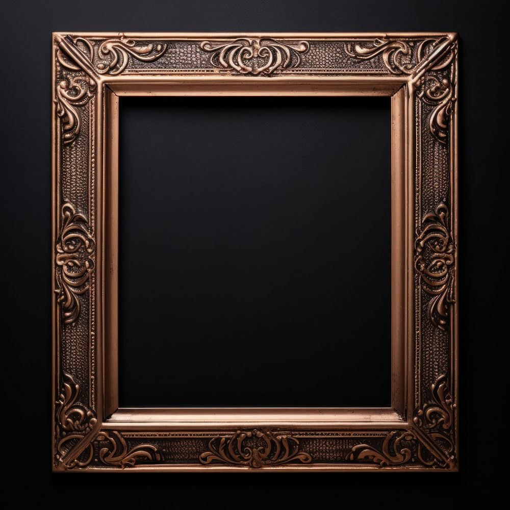 Copper square frame vintage architecture | Free Photo - rawpixel