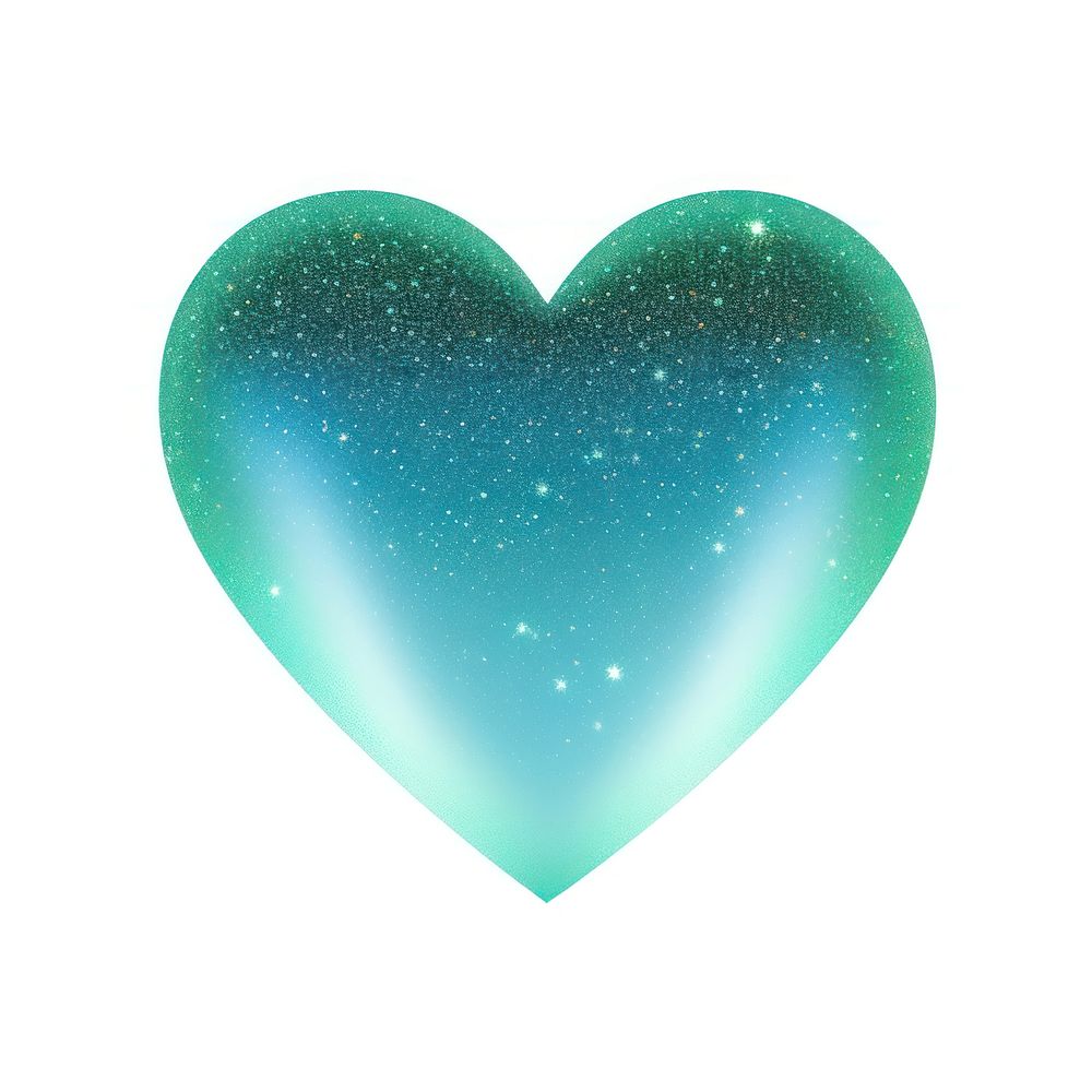 Blue green gradient heart icon | Free Photo Illustration - rawpixel