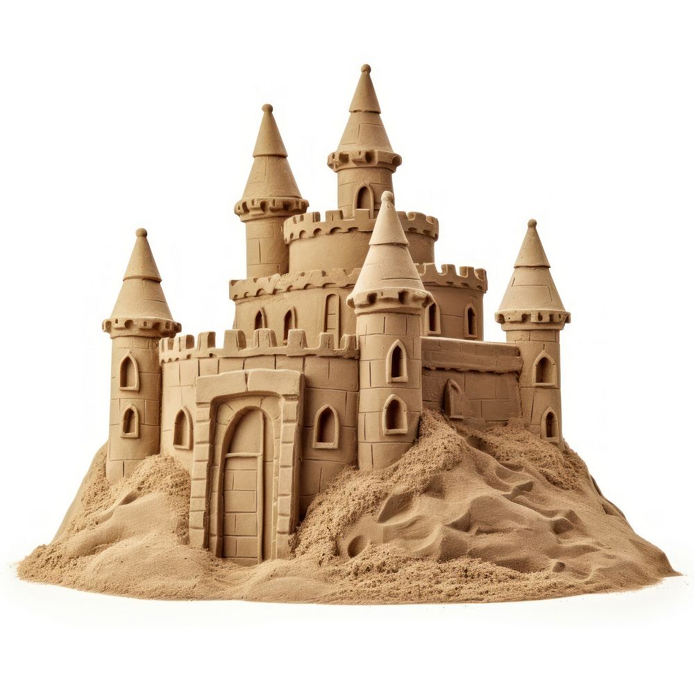 Sand Sculpture castle sand architecture | Premium Photo - rawpixel