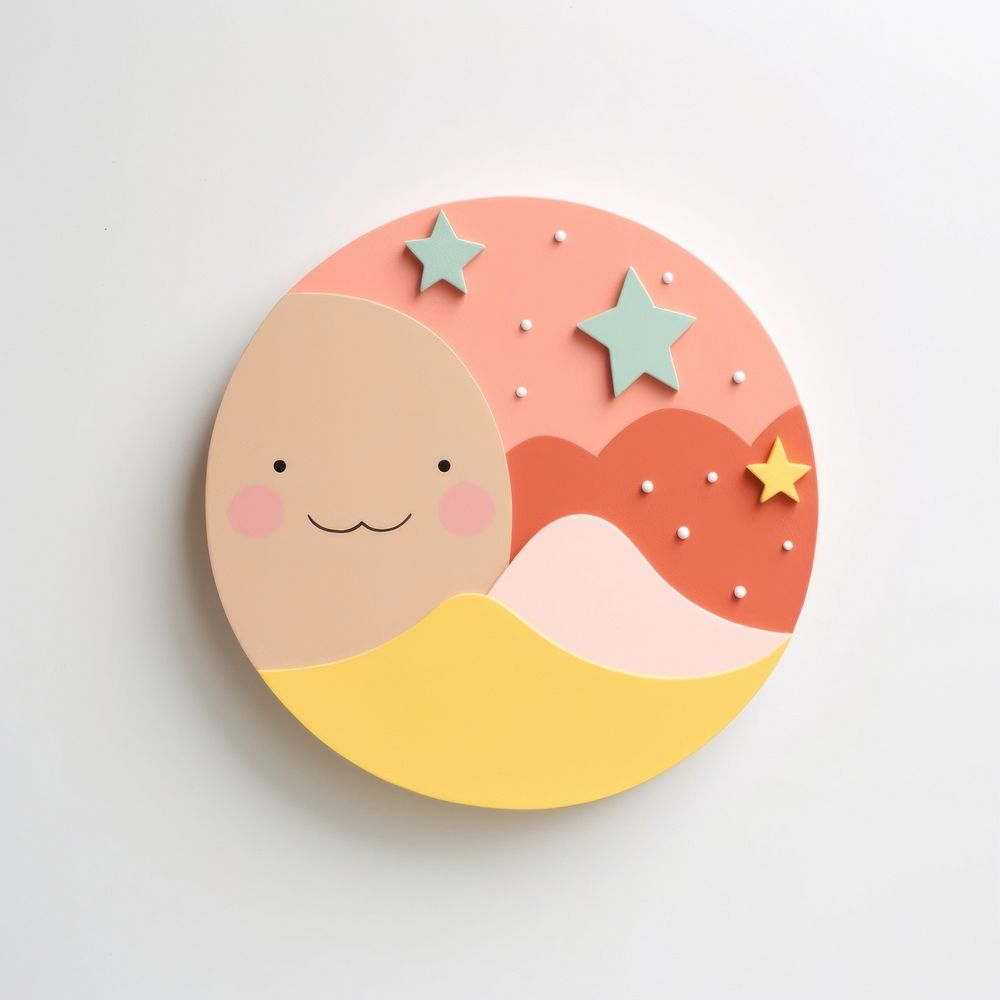 Moon anthropomorphic representation confectionery | Free Photo ...