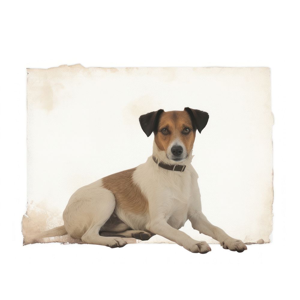 Tape stuck dog animal mammal | Free Photo Illustration - rawpixel