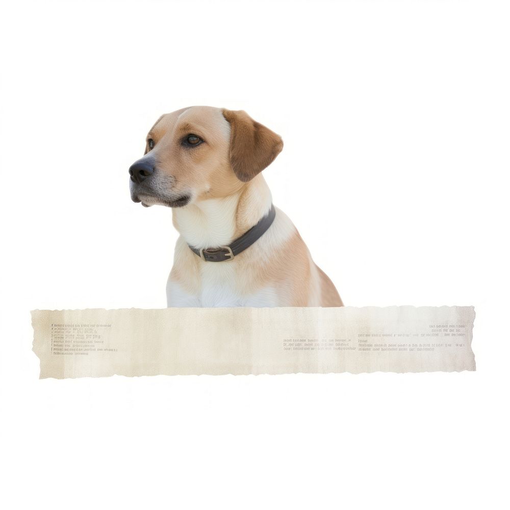 Tape stuck dog animal mammal | Free Photo Illustration - rawpixel