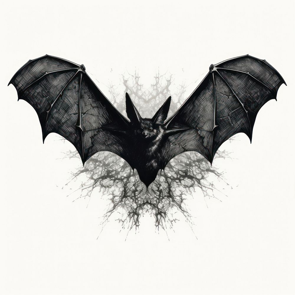 Bat animal black creativity. | Free Photo Illustration - rawpixel