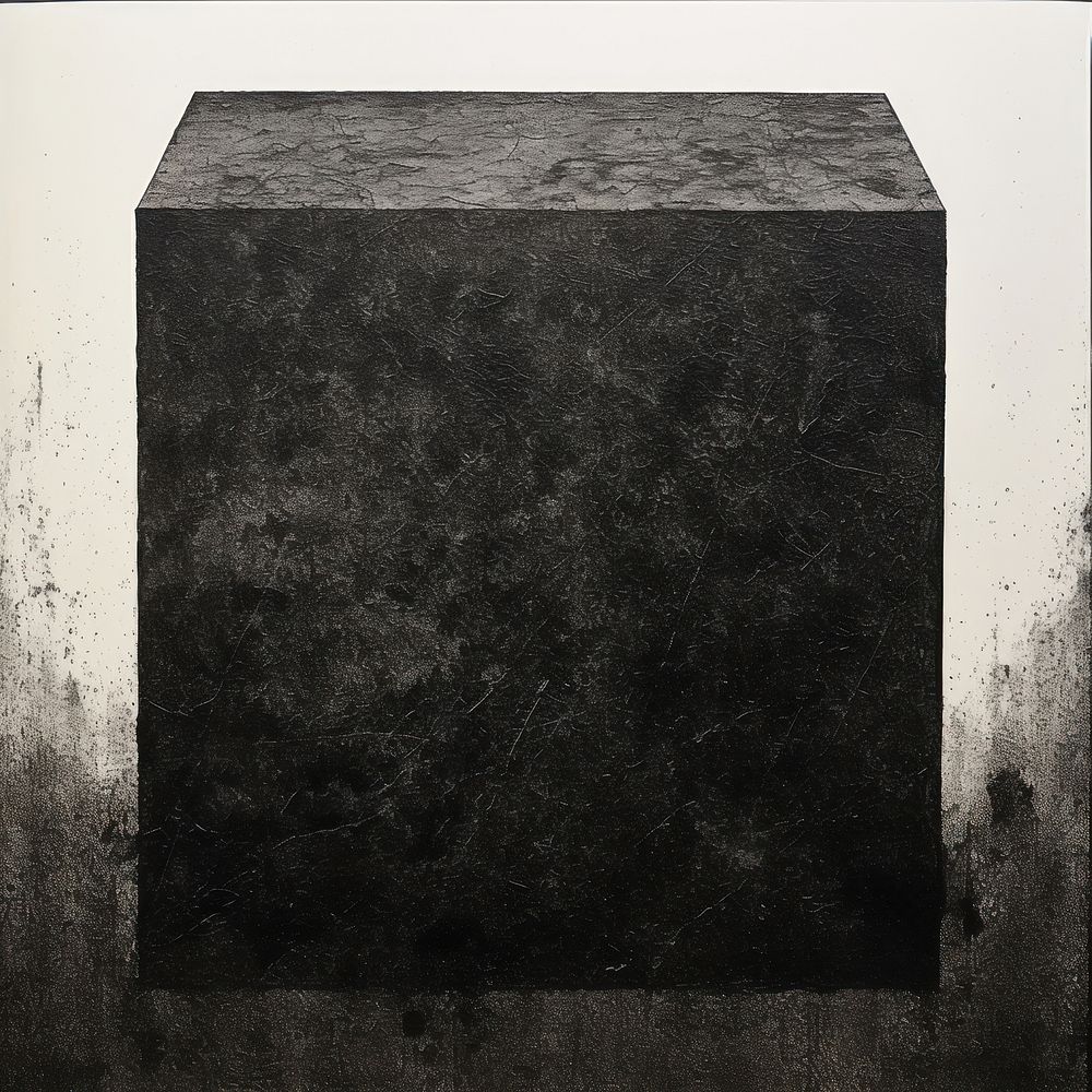 Box architecture textured black. | Premium Photo Illustration - rawpixel