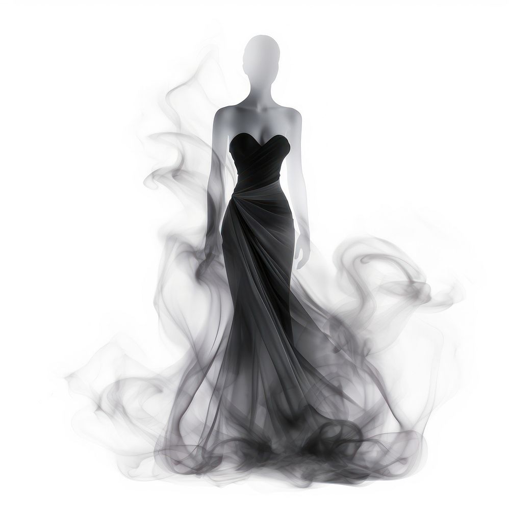 Abstract smoke dress fashion adult | Free Photo Illustration - rawpixel