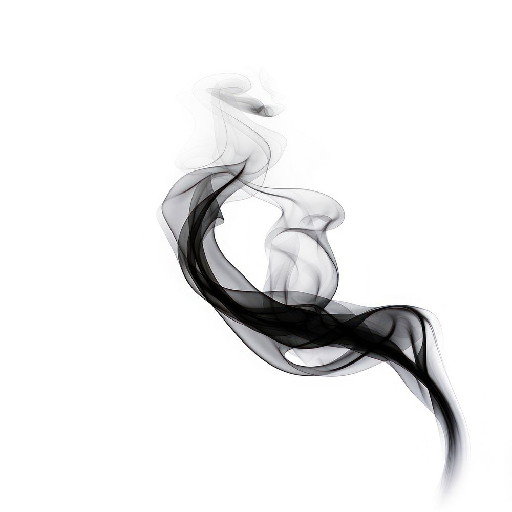 Abstract smoke snake black white | Premium Photo Illustration - rawpixel