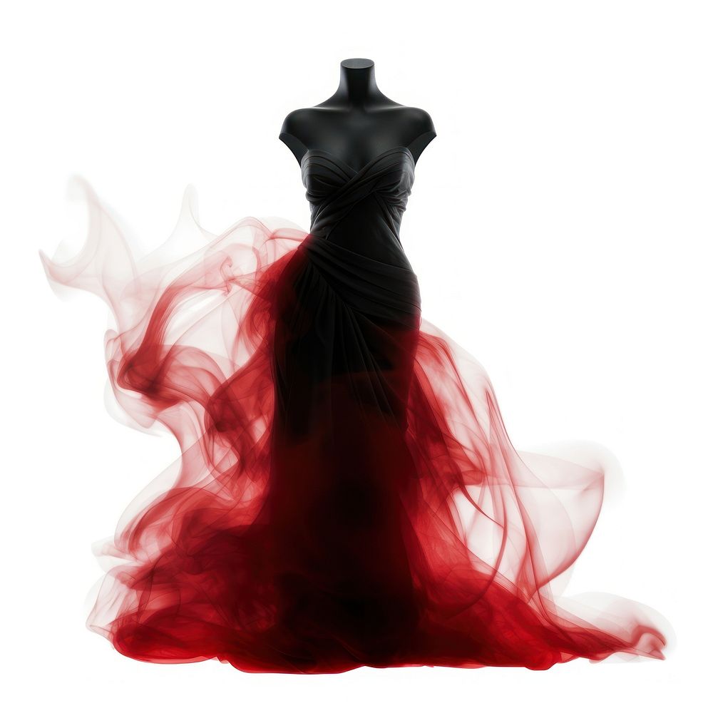 Abstract smoke dress fashion gown | Premium Photo Illustration - rawpixel