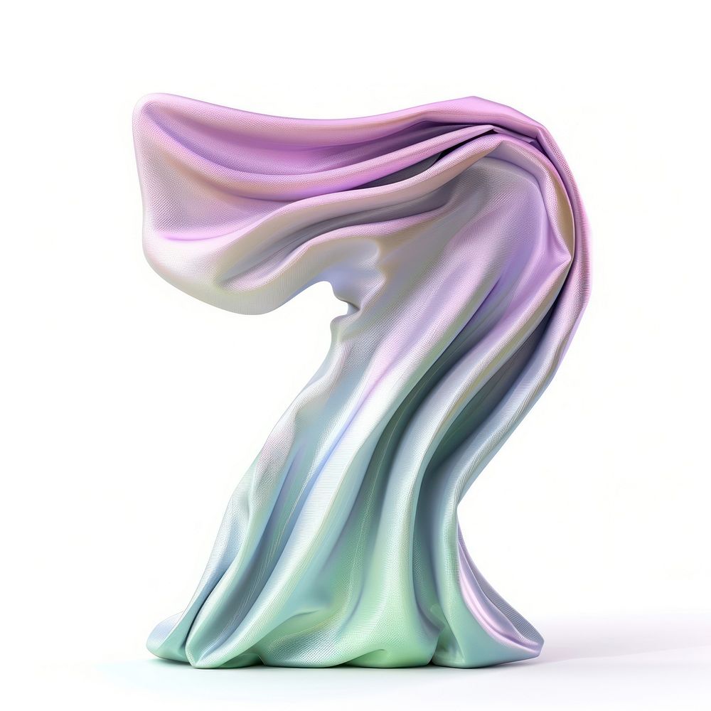 Number 7 abstract purple art. | Free Photo Illustration - rawpixel
