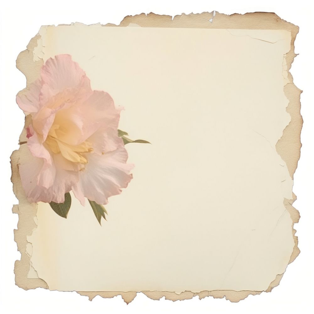 Flower ripped paper petal plant | Free Photo - rawpixel