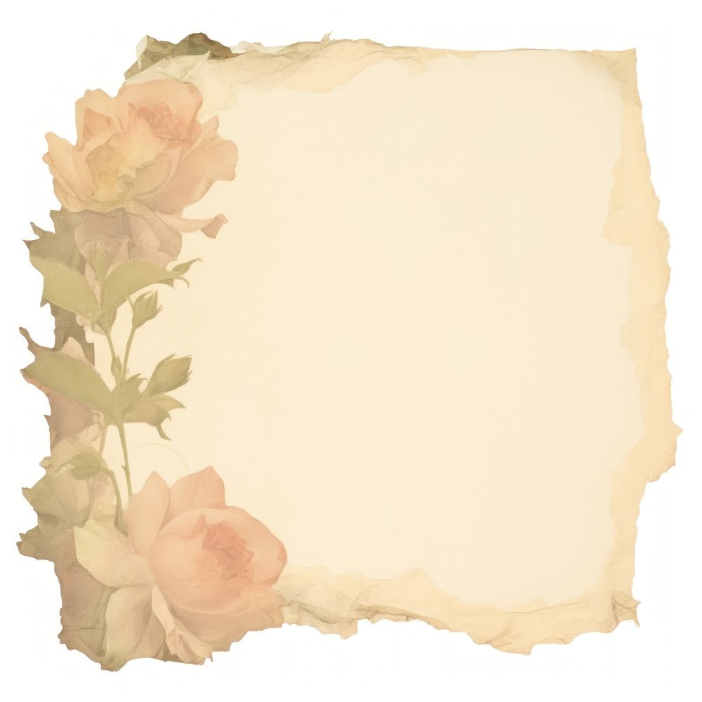 Floral ripped paper pattern flower | Premium Photo - rawpixel