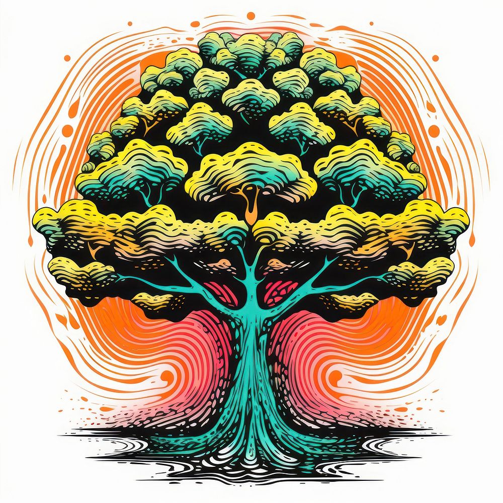 Tree art outdoors graphics. | Premium Photo Illustration - rawpixel