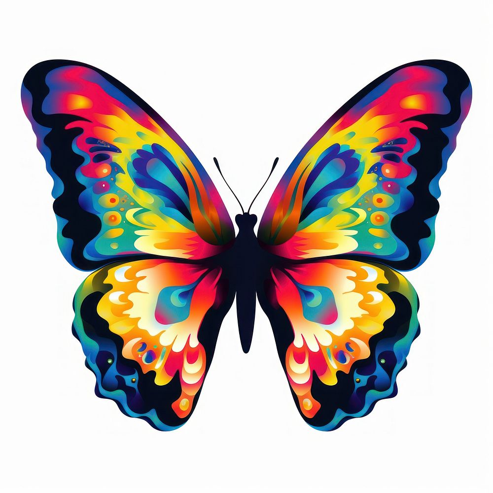 Butterfly animal insect art. | Free Photo Illustration - rawpixel