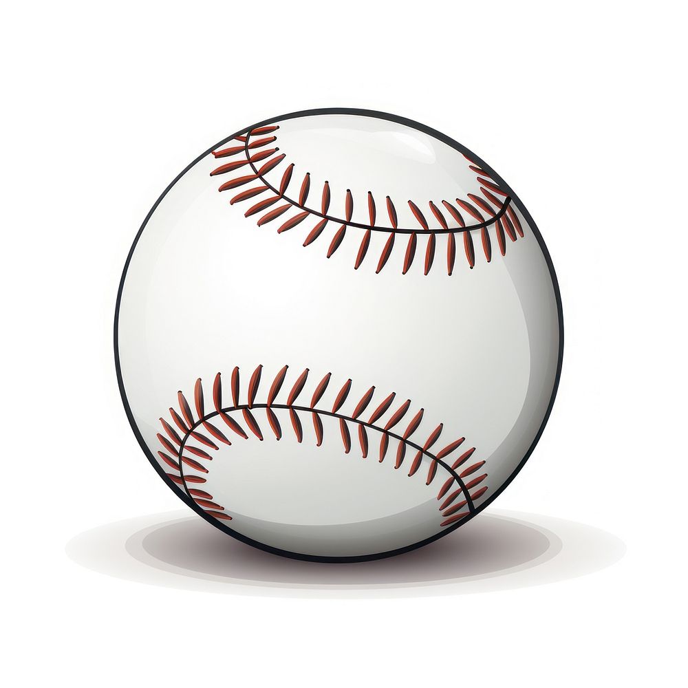 Illustration Baseball baseball sphere sports. | Premium Photo ...