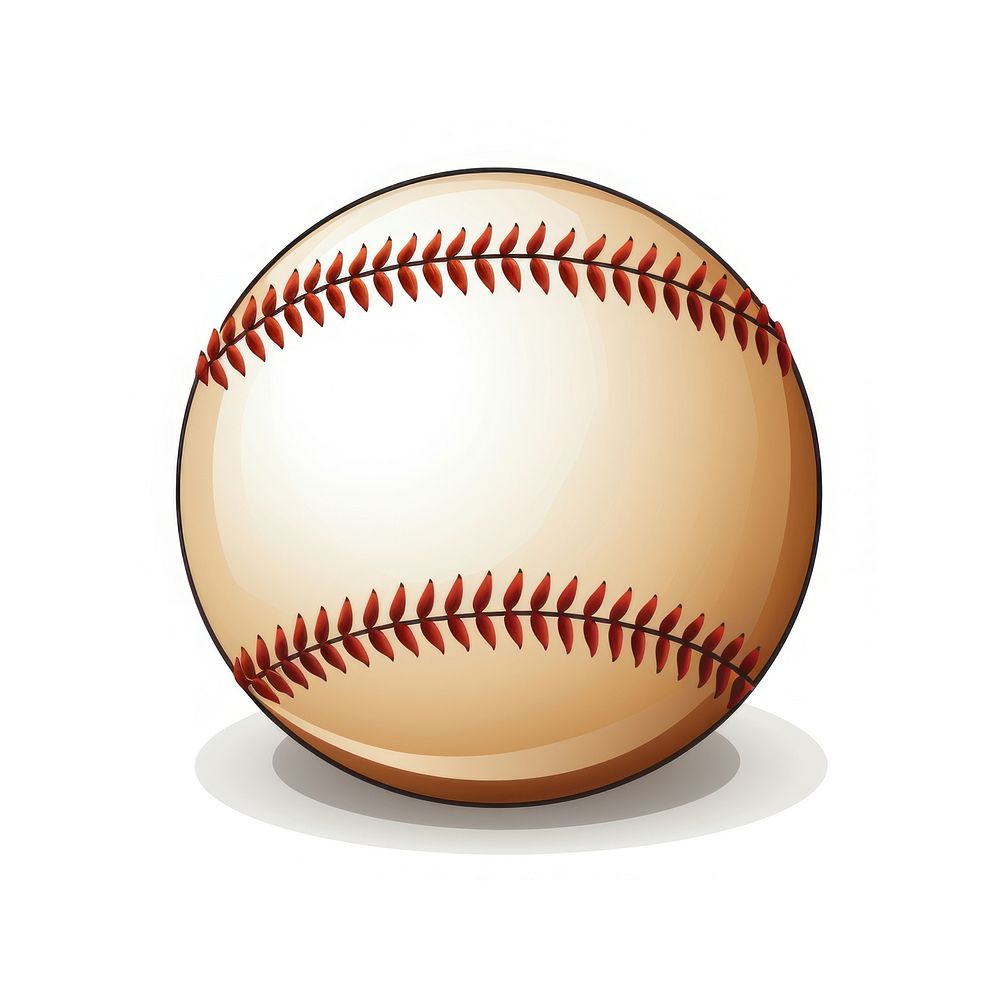 Illustration Baseball baseball sphere sports. | Premium Photo ...