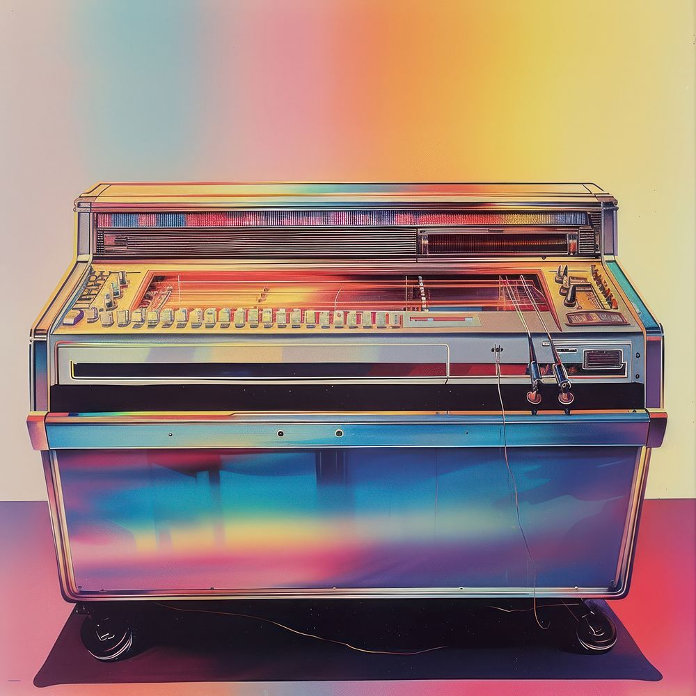 Jukebox machine electronics technology hardware. | Premium Photo ...