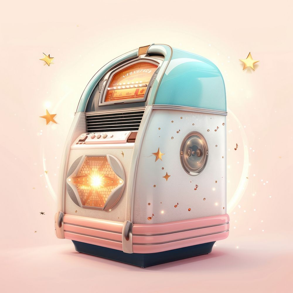 Jukebox machine electronics technology appliance. | Premium Photo ...